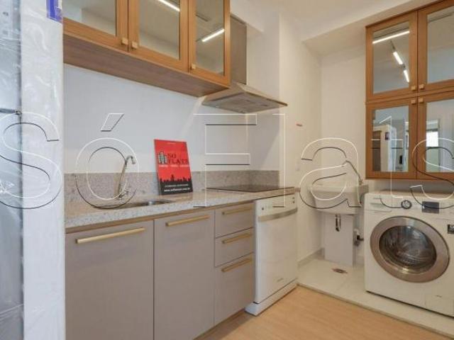 Flat em Vila Nova Conceição, São Paulo/SP de 40m² 2 quartos à venda por R$ 954.000,00