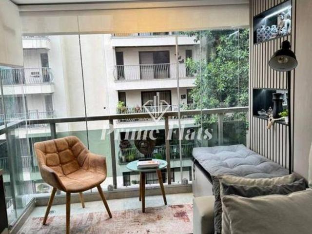 Flat em Vila Nova Conceição, São Paulo/SP de 42m² 1 quartos à venda por R$ 954.000,00