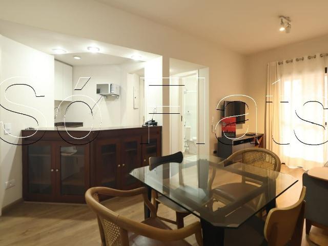 Flat em Vila Nova Conceição, São Paulo/SP de 42m² 1 quartos para locação R$ 3.300,00/mes