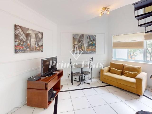 Flat em Vila Nova Conceição, São Paulo/SP de 45m² 1 quartos à venda por R$ 651.000,00