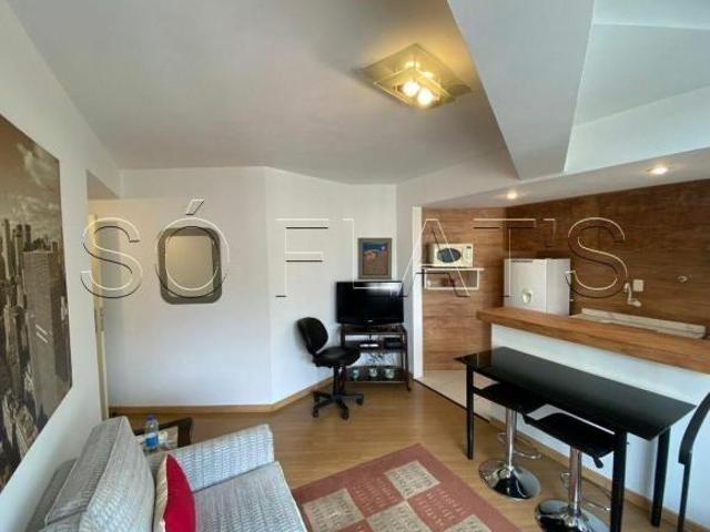 Flat em Vila Nova Conceição, São Paulo/SP de 46m² 1 quartos à venda por R$ 690.000,00