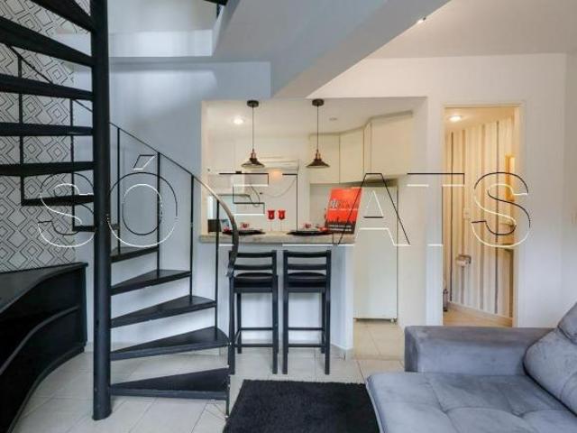 Flat em Vila Nova Conceição, São Paulo/SP de 49m² 1 quartos à venda por R$ 685.000,00