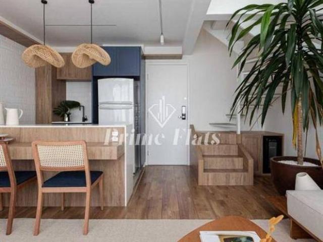 Flat em Vila Nova Conceição, São Paulo/SP de 50m² 1 quartos à venda por R$ 996.500,00