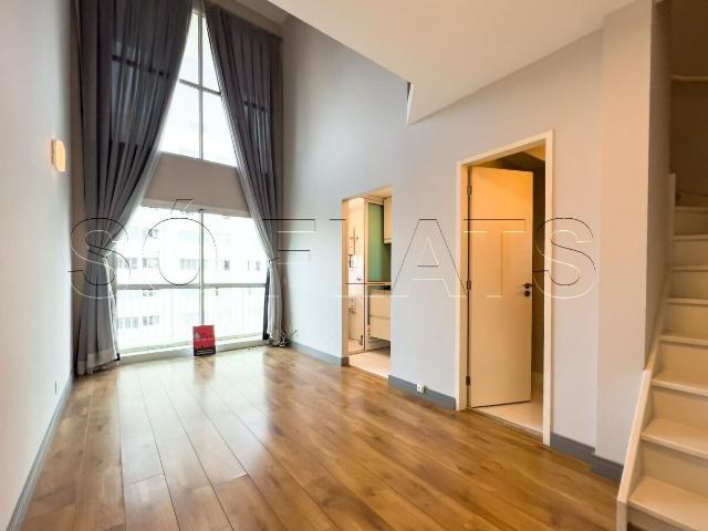 Flat em Vila Nova Conceição, São Paulo/SP de 50m² 1 quartos para locação R$ 4.553,00/mes