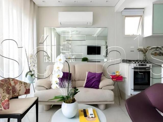 Flat em Vila Nova Conceição, São Paulo/SP de 69m² 1 quartos à venda por R$ 1.100.000,00