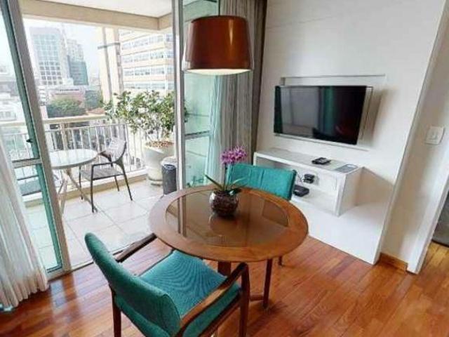 Flat Estancofor Villa Paulista, disponível no pool com 54,57m², 02 dormitórios e 1 vaga