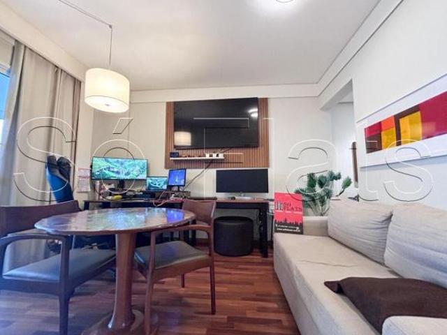 Flat Estanconfor Villa Olímpia disponível para venda com 43m², 01 dormitório e 01 vaga de garagem