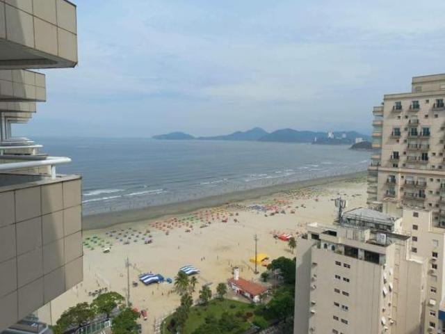 Flat Frente Mar no Boqueirão — 50 m² | 2 Dormitórios 1 Suíte • Vista Mar • Mobiliado • Serviços In