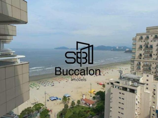Flat Frente Mar no Boqueirão — 50 m² | 2 Dormitórios 1 Suíte • Vista Mar • Mobiliado • Serviços In