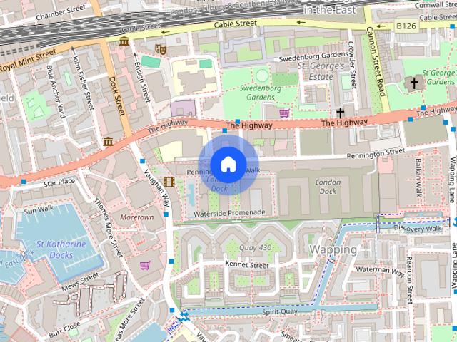 Flat, Gauging Square, London