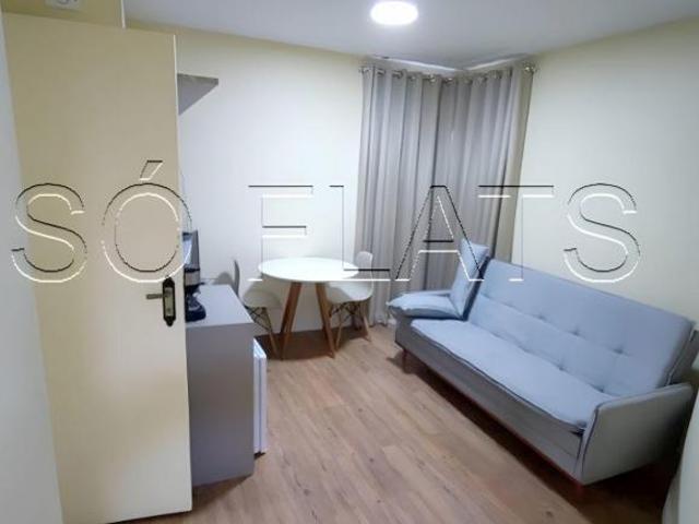 Flat Ginza Plaza disponível para venda com 40m², 01 dormitório e 01 vaga
