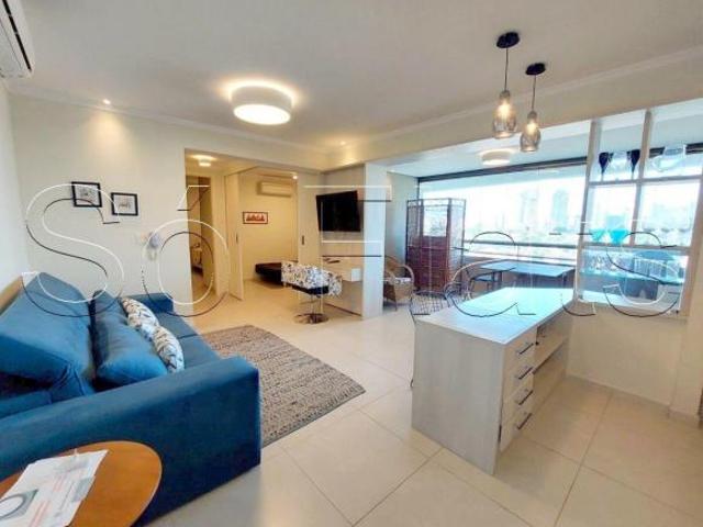 Flat Gran Estanconfor Veranda Berrini disponível para venda com 60m², 02 dorms e 01 vaga de garagem