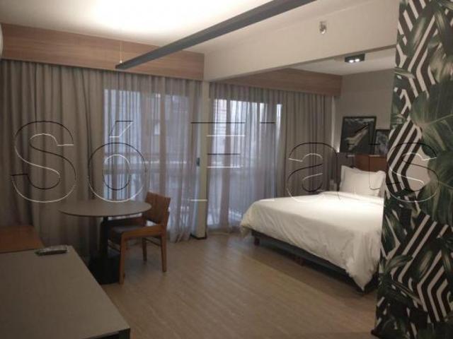 Flat Grand Mercure Itaim disponível para venda com 35m², 01 dormitório e 01 vaga de garagem