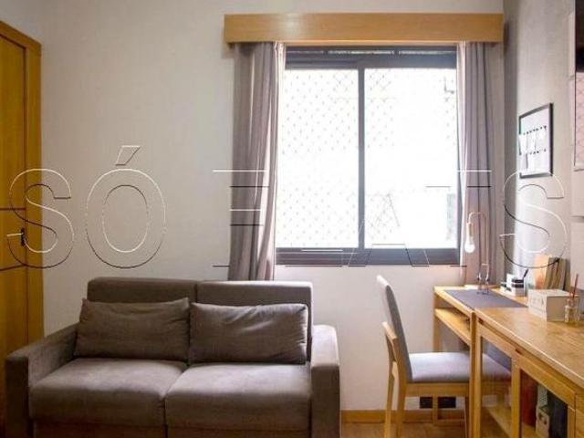 Flat Hampton Park, disponível para venda com 31m², 1 dormitório e 1 vaga de garagem
