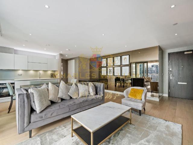Flat, Heritage Tower, East Ferry Road, London E14, 3 bed flat to rent, £4,550 pcm | PrimeLocation