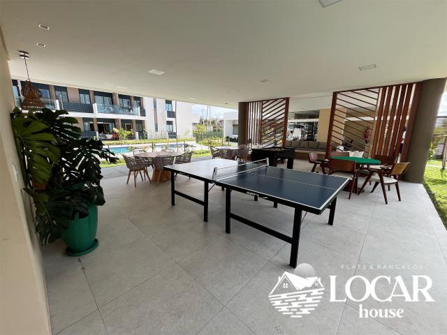 Flat luxo com varanda gourmet no Makia Resort em Muro Alto 4 pessoas