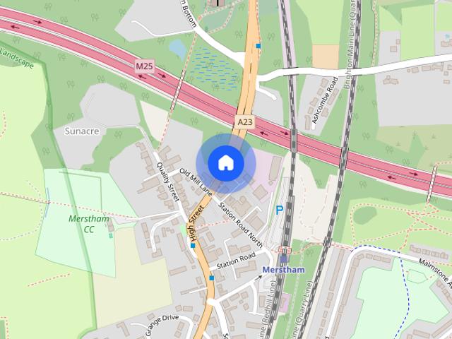 Flat, London Road North, Merstham, Redhill
