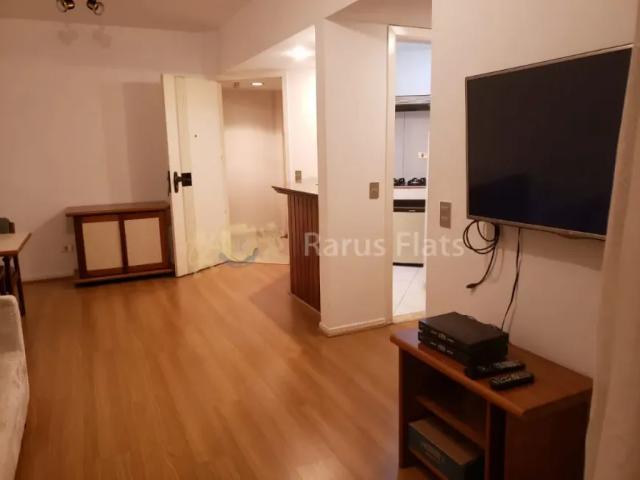 Flat para alugar na Vila Nova Conceição Edifício Contemporâneo Cód. SVH03395
