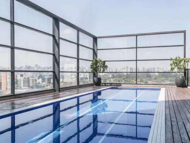 Flat para alugar na Vila Nova Conceição Edifício Urbano Duplex Cód. VQC08337