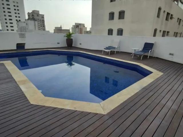 Flat para alugar no Jardins Edifício Saint Thomas Residence Cód. UGI05494