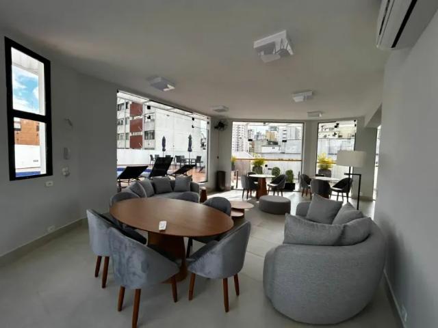 Flat para alugar no Jardins Edifício Saint Thomas Residence Cód. QUG02361