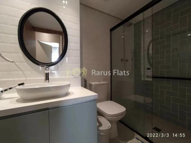 Flat para alugar em Moema Edifício QI Intelligence Cód. GTE12743