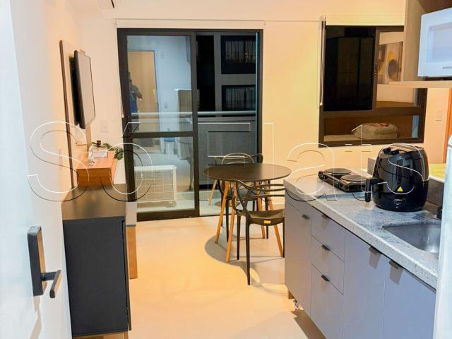 Flat para Aluguel com 1 quartos, 25 m² por R$ 3.599