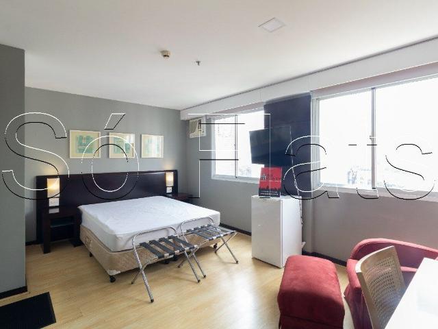 Flat para Aluguel com 1 quartos, 25 m² por R$ 3.000