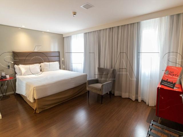 Flat para Aluguel com 1 quartos, 25 m² por R$ 3.000