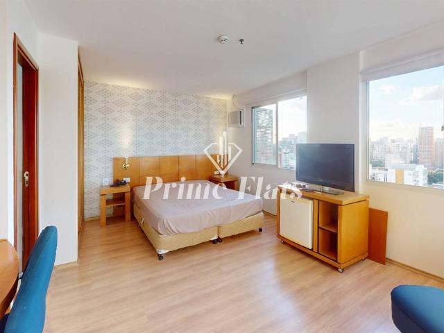 Flat para Aluguel com 1 quartos, 25 m² por R$ 4.800
