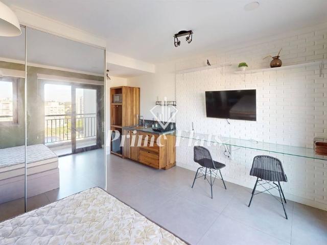 Flat para Aluguel com 1 quartos, 26 m² por R$ 2.480