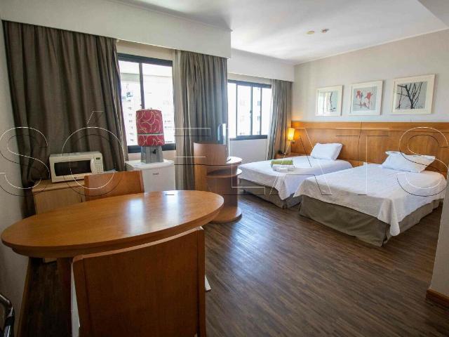 Flat para Aluguel com 1 quartos, 27 m² por R$ 2.000