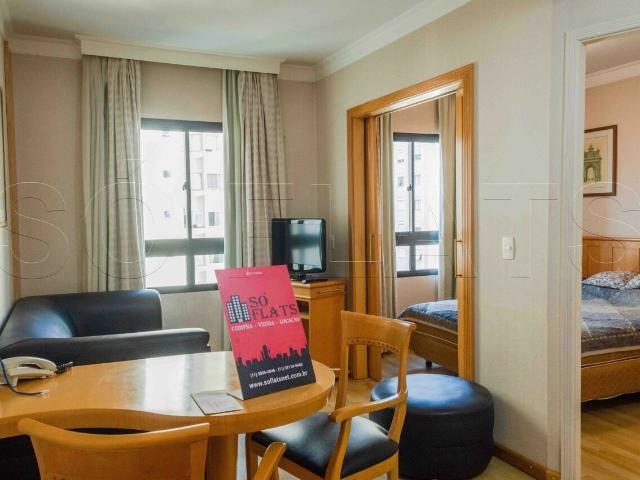 Flat para Aluguel com 1 quartos, 28 m² por R$ 3.000