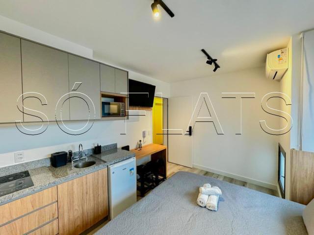 Flat para Aluguel com 1 quartos, 22 m² por R$ 2.900