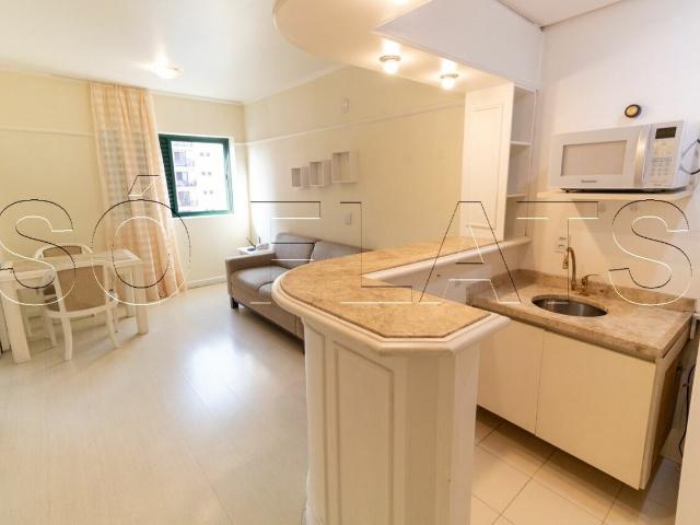 Flat para Aluguel com 1 quartos, 34 m² por R$ 2.500