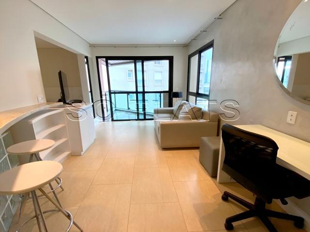 Flat para Aluguel com 1 quartos, 35 m² por R$ 3.600