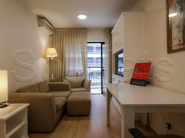 Flat para Aluguel com 1 quartos, 35 m² por R$ 3.700