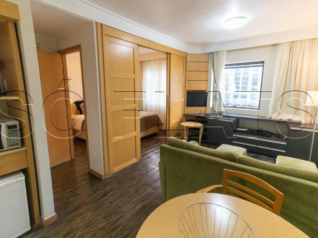 Flat para Aluguel com 1 quartos, 35 m² por R$ 2.560