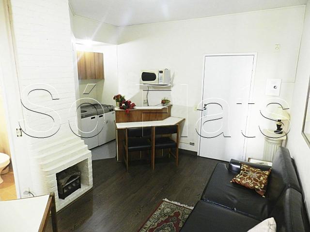 Flat para Aluguel com 1 quartos, 35 m² por R$ 2.010