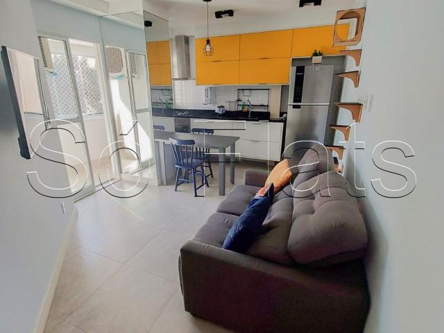 Flat para Aluguel com 1 quartos, 36 m² por R$ 3.583