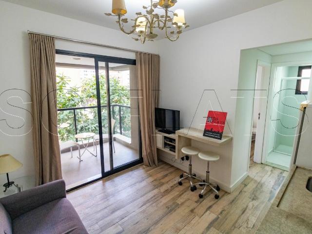 Flat para Aluguel com 1 quartos, 38 m² por R$ 3.500