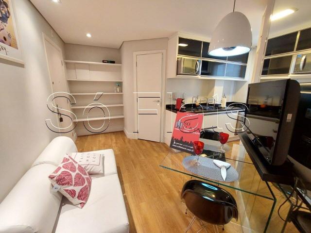 Flat para Aluguel com 1 quartos, 38 m² por R$ 3.618