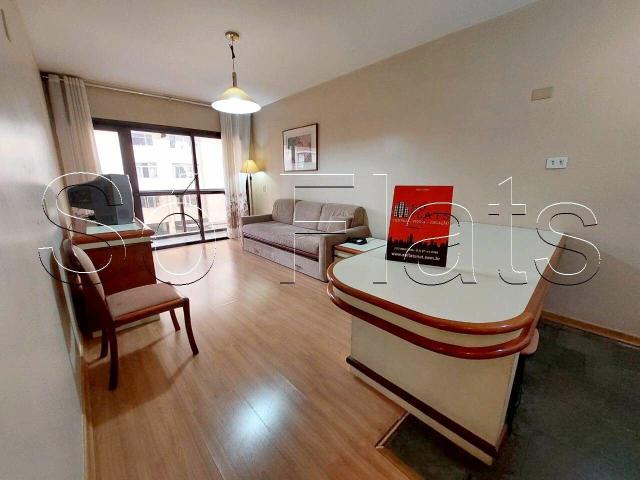 Flat para Aluguel com 1 quartos, 38 m² por R$ 2.400