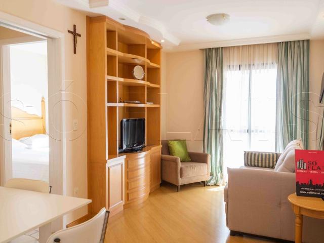Flat para Aluguel com 1 quartos, 38 m² por R$ 4.700