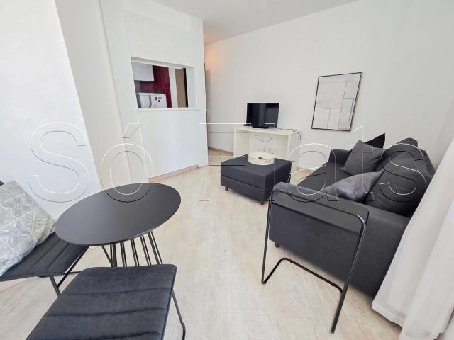 Flat para Aluguel com 1 quartos, 39 m² por R$ 3.100