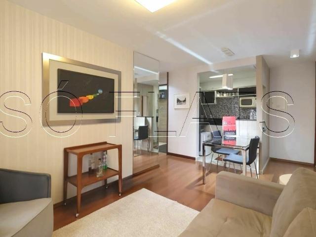 Flat para Aluguel com 1 quartos, 39 m² por R$ 3.300