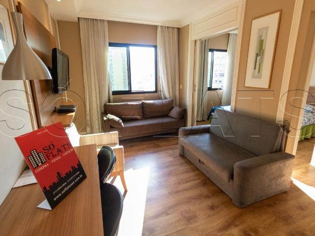 Flat para Aluguel com 1 quartos, 30 m² por R$ 3.200