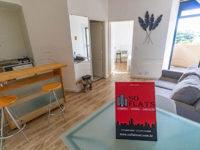 Flat para Aluguel com 1 quartos, 30 m² por R$ 2.900