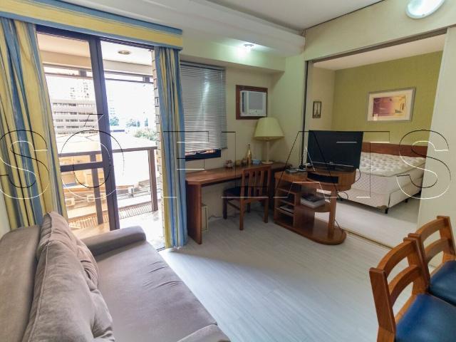 Flat para Aluguel com 1 quartos, 30 m² por R$ 2.100