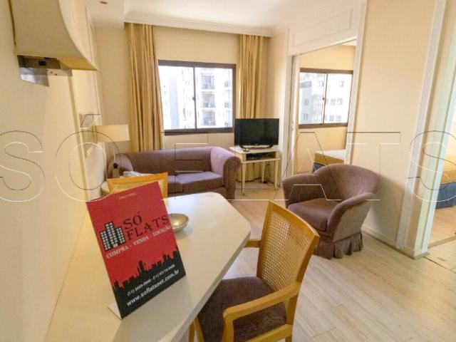 Flat para Aluguel com 1 quartos, 30 m² por R$ 2.300